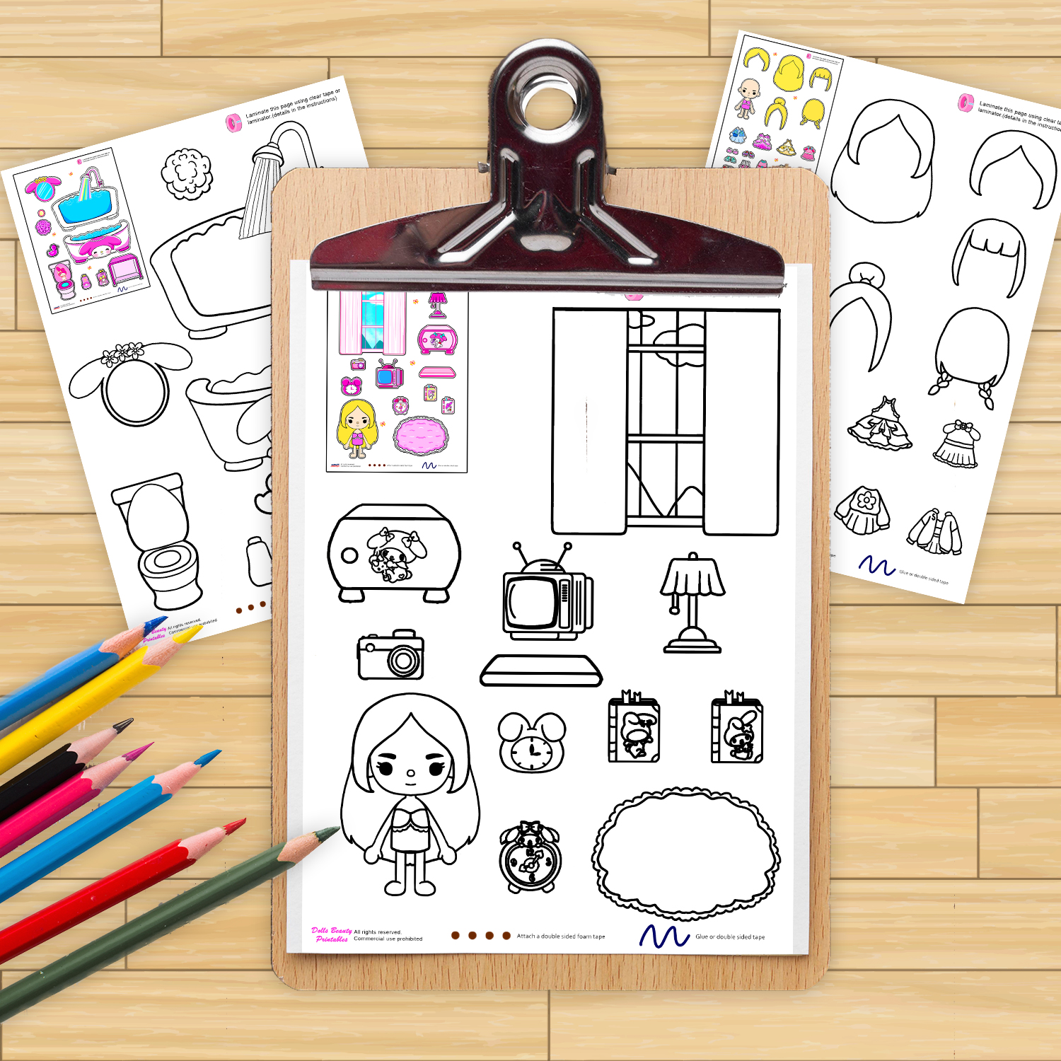 Coloring Books – WOA DOLL CRAFT