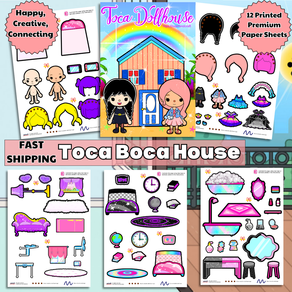 Toca Boca Life World – WOA DOLL CRAFT